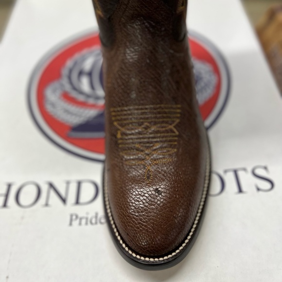 Hondo | Shoes | Hondo 268 Tobacco Smooth Ostrich Cowboy Boots | Poshmark